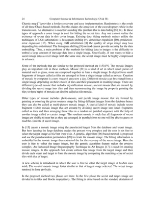 SECRET IMAGE TRANSMISSION THROUGH MOSAIC IMAGE | PDF | Photo Editing Software | Computer ...