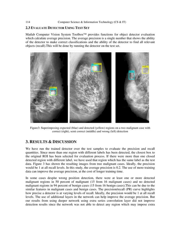 MAMMOGRAPHY LESION DETECTION USING FASTER R-CNN DETECTOR | PDF | Photo ...