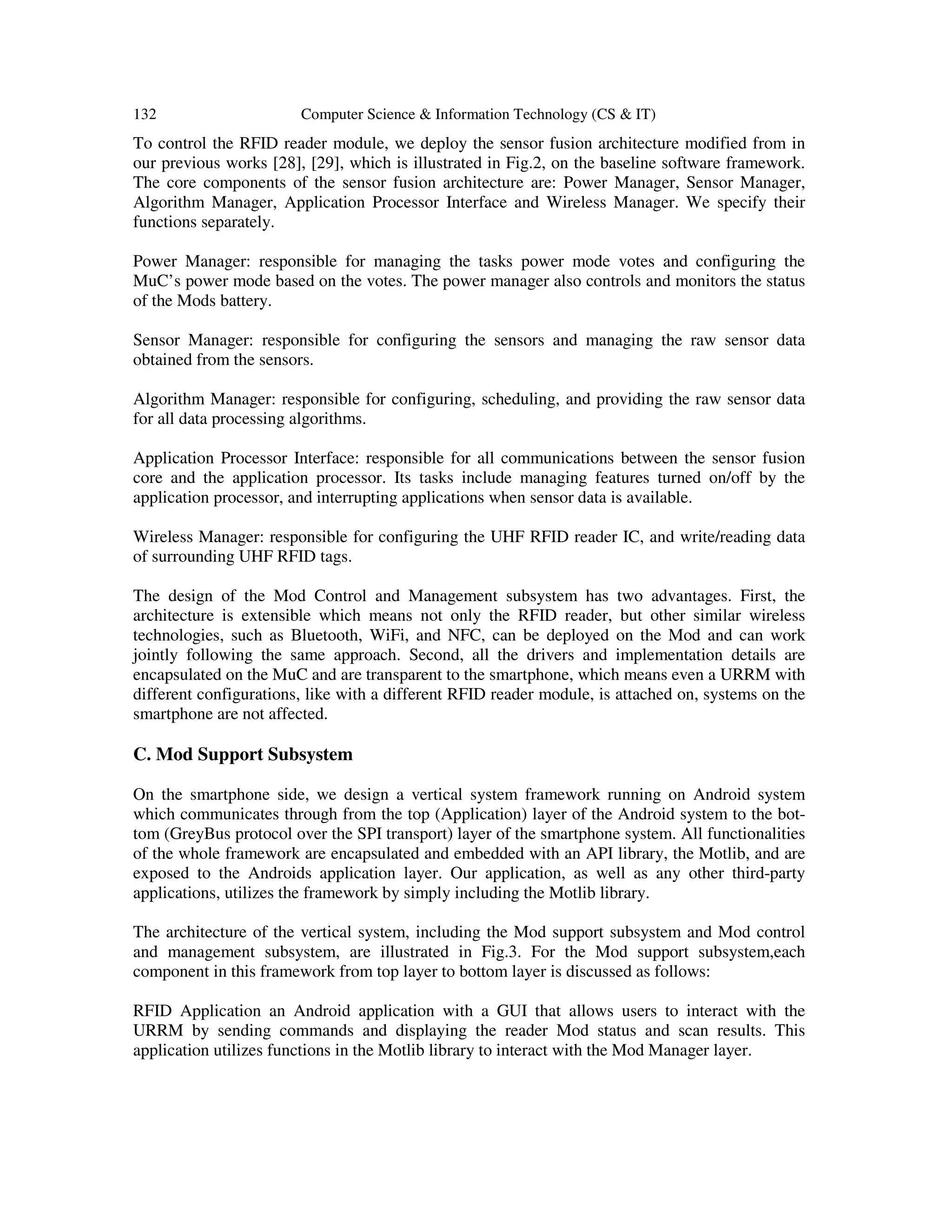 IMPLEMENTING UHF RFID READER ON SMARTPHONE PLATFORM FOR IOT SENSING | PDF