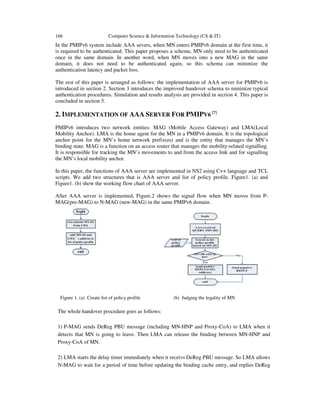 IMPROVED HANDOVER ALGORITHM FOR PROXY MIPv6 BASED ON AAA SERVER | PDF
