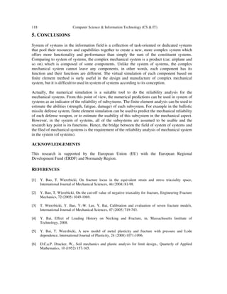 RELIABILITY OF MECHANICAL SYSTEM OF SYSTEMS | PDF