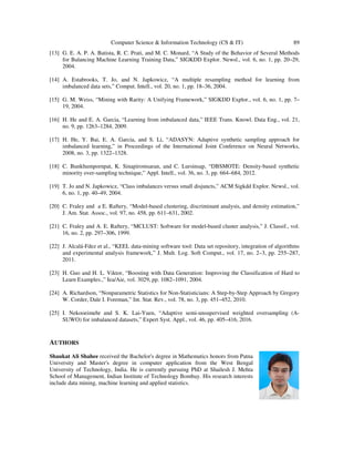 PROBABILITY BASED CLUSTER EXPANSION OVERSAMPLING TECHNIQUE FOR ...