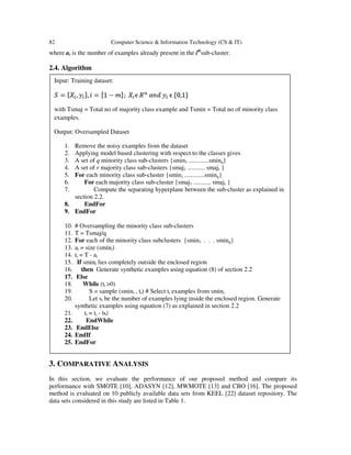 PROBABILITY BASED CLUSTER EXPANSION OVERSAMPLING TECHNIQUE FOR IMBALANCED DATA | PDF