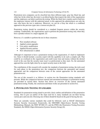 AUTOMATED PENETRATION TESTING: AN OVERVIEW | PDF