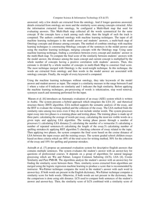 INTELLIGENT ELECTRONIC ASSESSMENT FOR SUBJECTIVE EXAMS | PDF