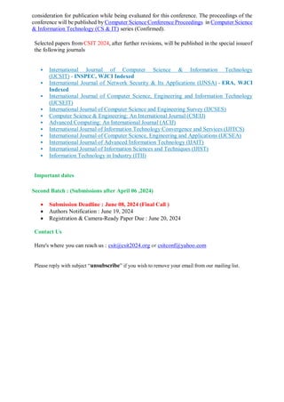 11th International Conference on Computer Science and Information ...