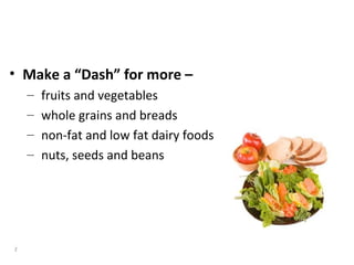 Diet and DASH | PPT