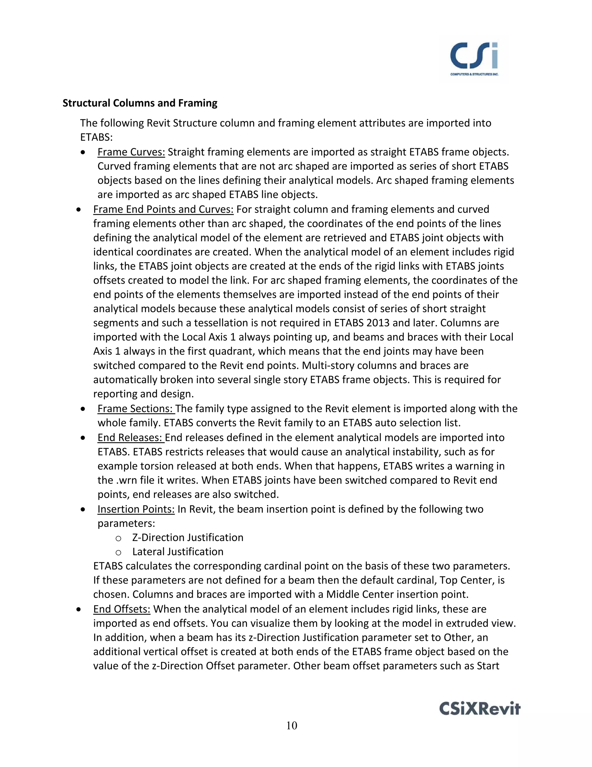 Hướng dẫn CSIxRevit 2016 | PDF | Technology & Computing