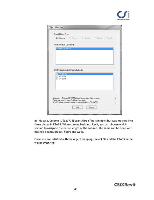Hướng dẫn CSIxRevit 2016 | PDF | Technology & Computing