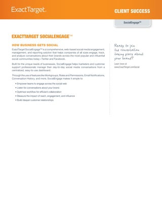 ExactTarget Client Success Story - Jet Blue | PDF