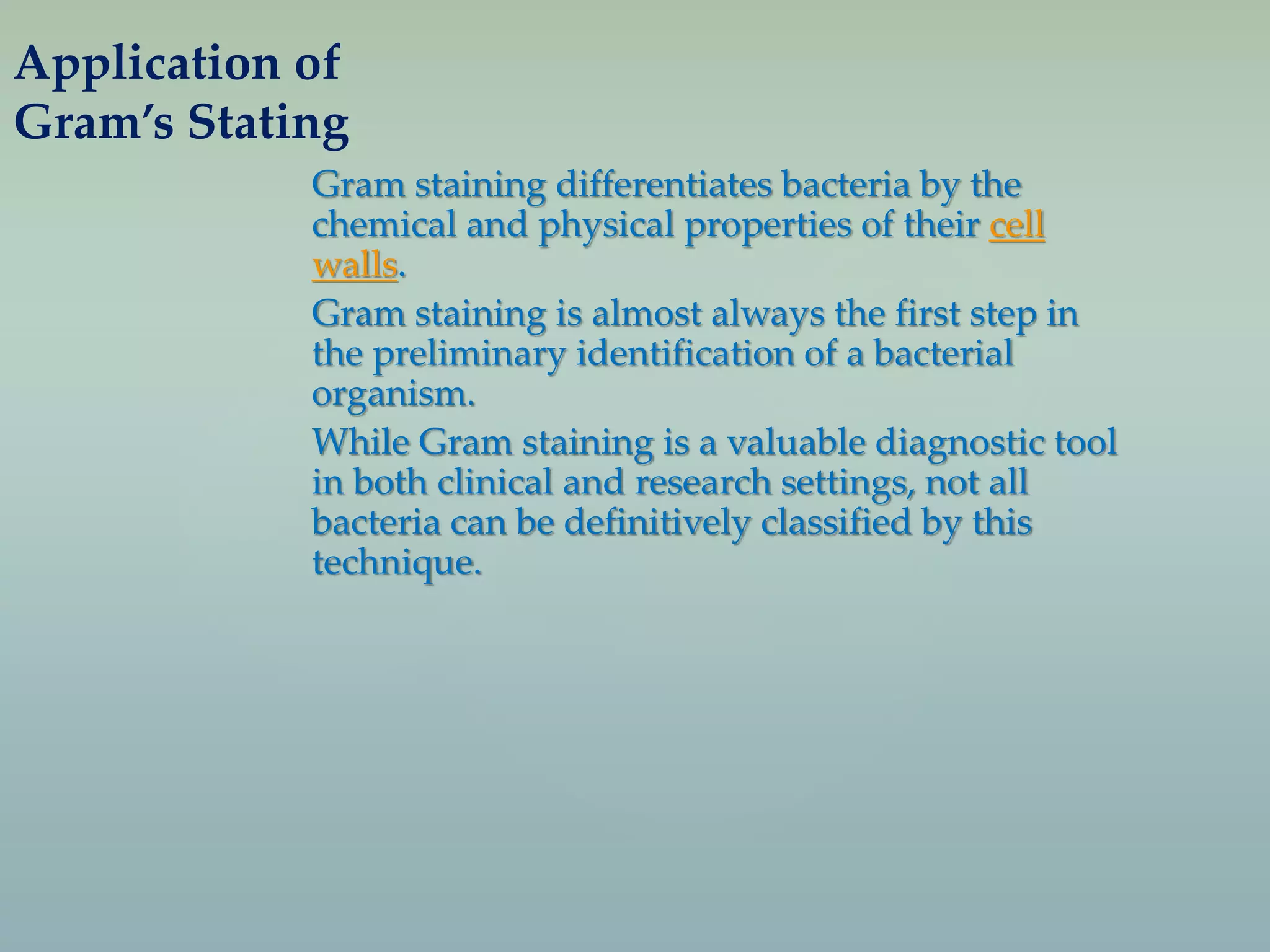 Grams stanning | PPTX