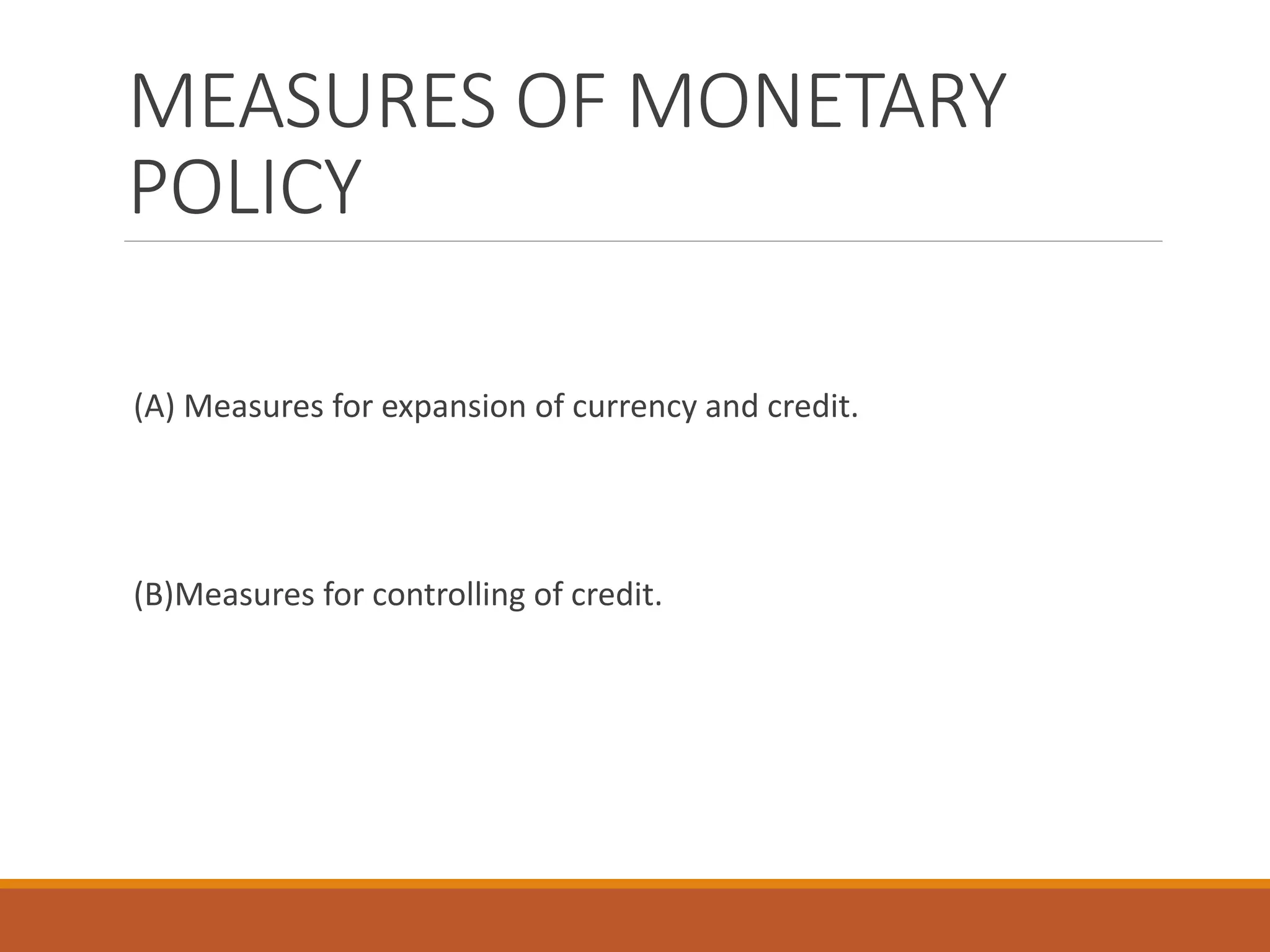 Monetary policy | PPT
