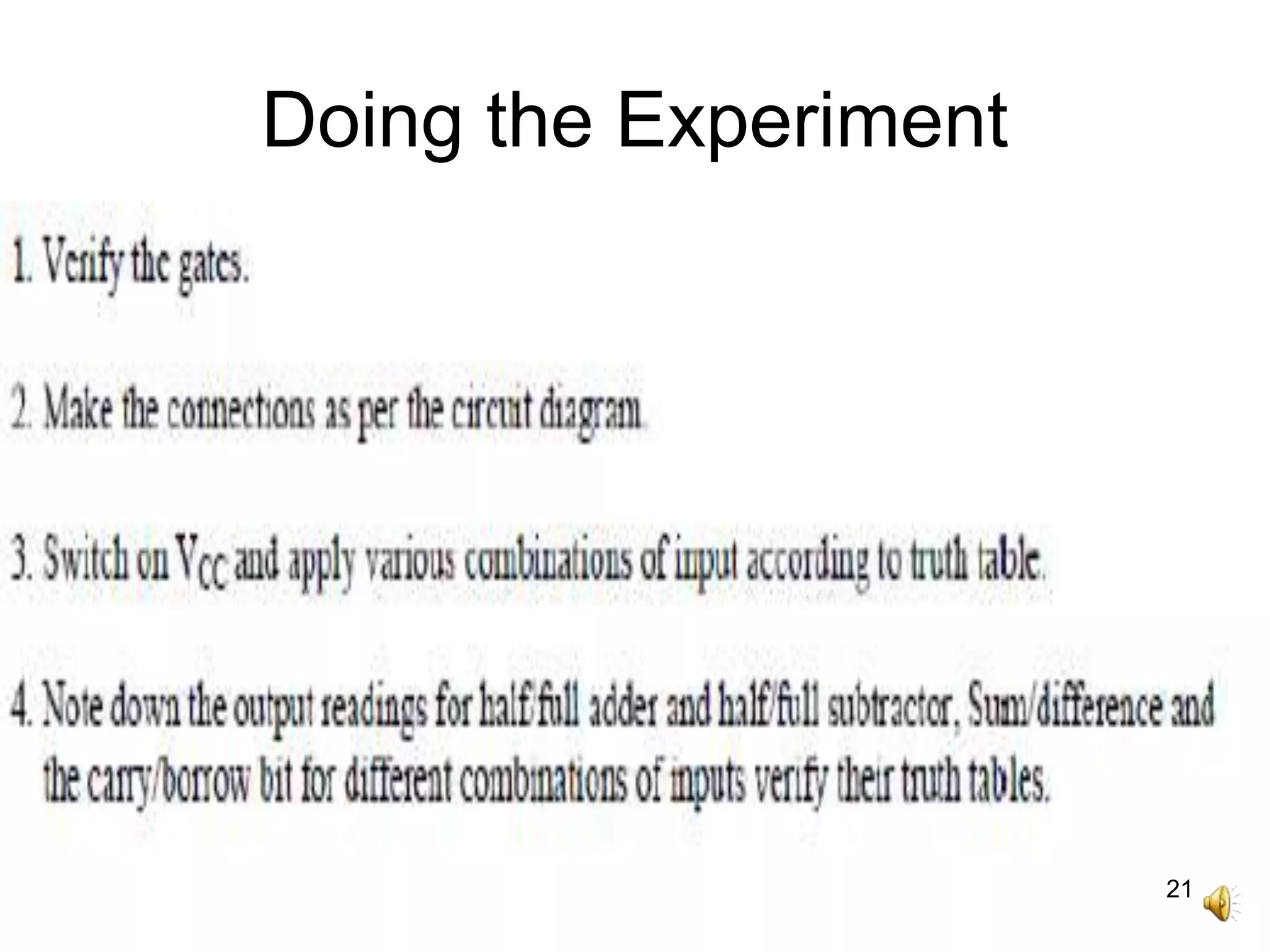 CSL 202, Adders and Subtractors | PPT