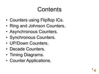CSL 202, Counters using Flipflops | PPT