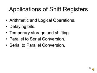 CSL 202, Shift Registers using Flipflops | PPT