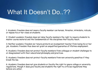 Cs lab ppt academic freedom | PPT