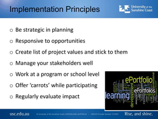 Christine Slade - Learnings from an Institutional ePortfolio ...