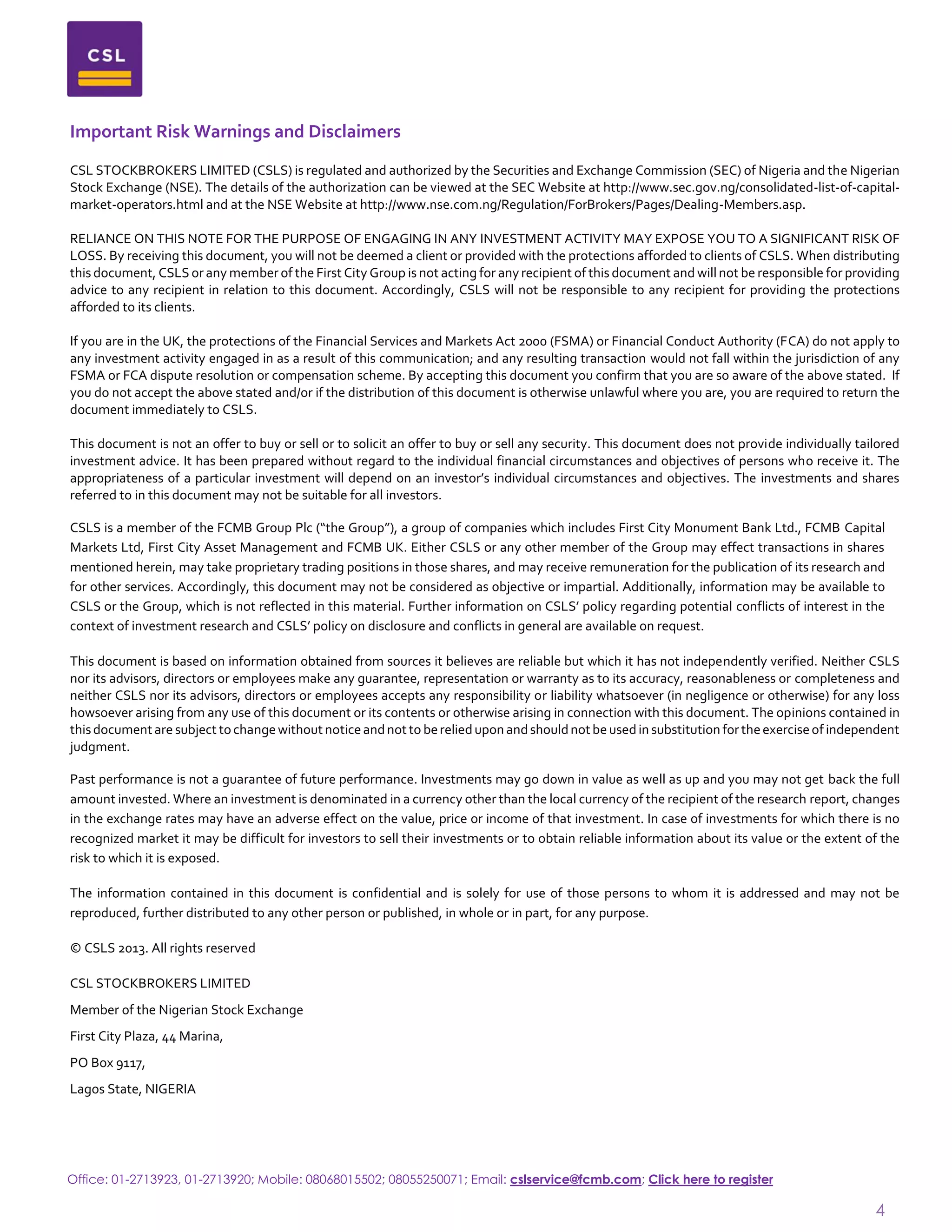 Csl daily market update 02112015 | PDF