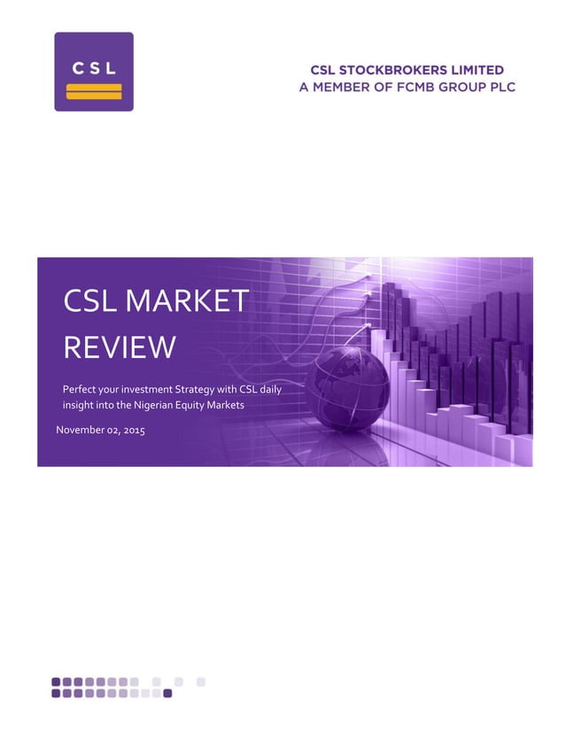 Csl daily market update 02112015 | PDF