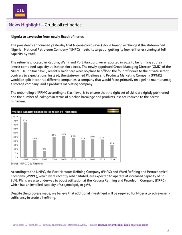 Csl daily market update 07092015 | PDF
