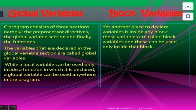The Switch Statement,Loops,Array,Functions | PPT