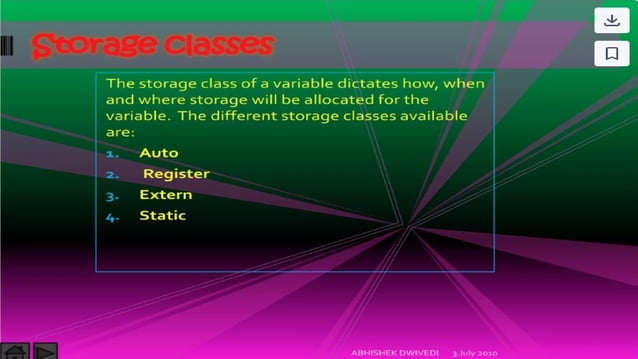The Switch Statement,Loops,Array,Functions | PPT