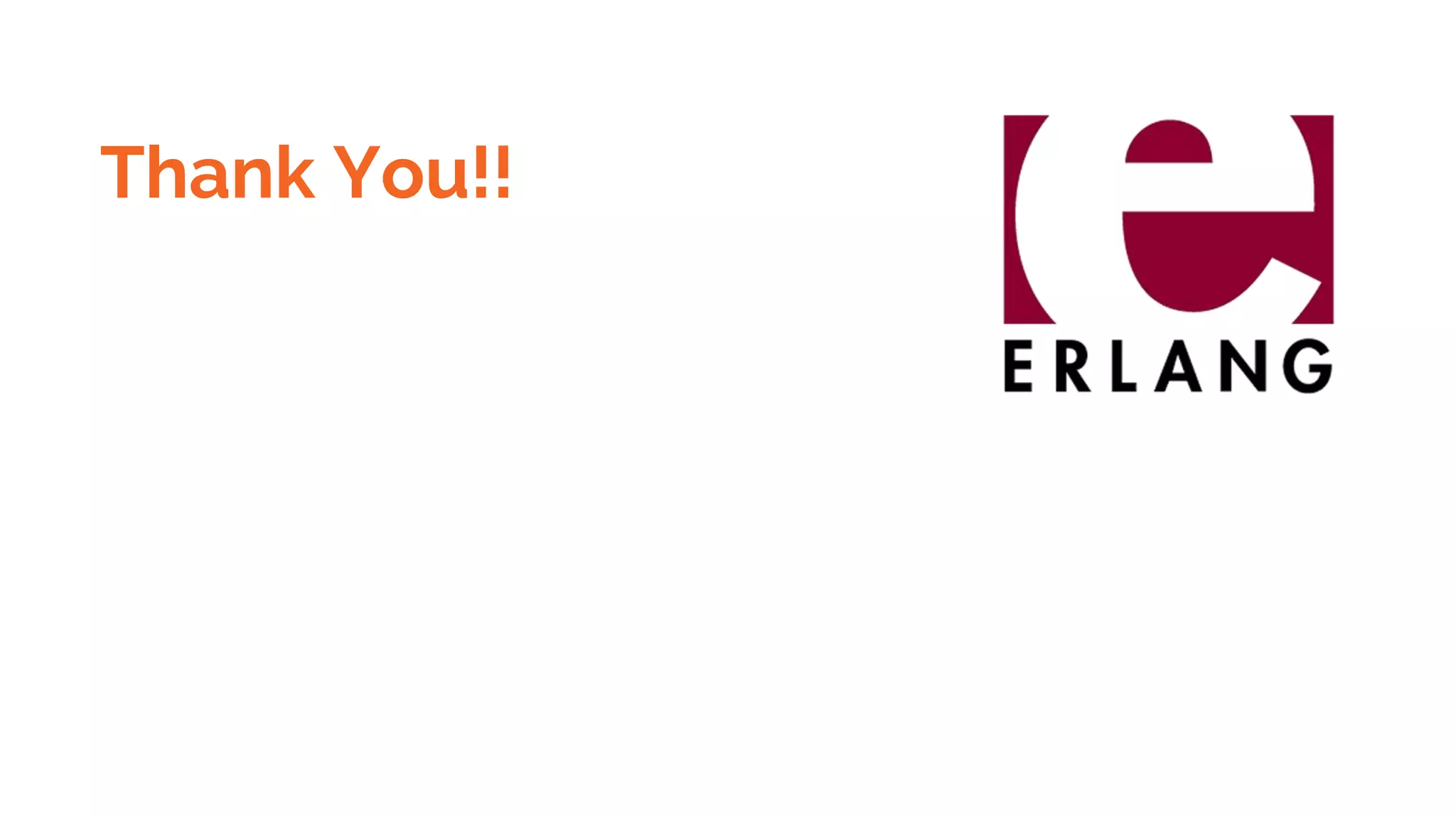 Introduction to Erlang Programming Language | PPT Introduction to Erlang Programming Language | PPT