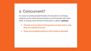 Introduction to Erlang Programming Language | PPT
