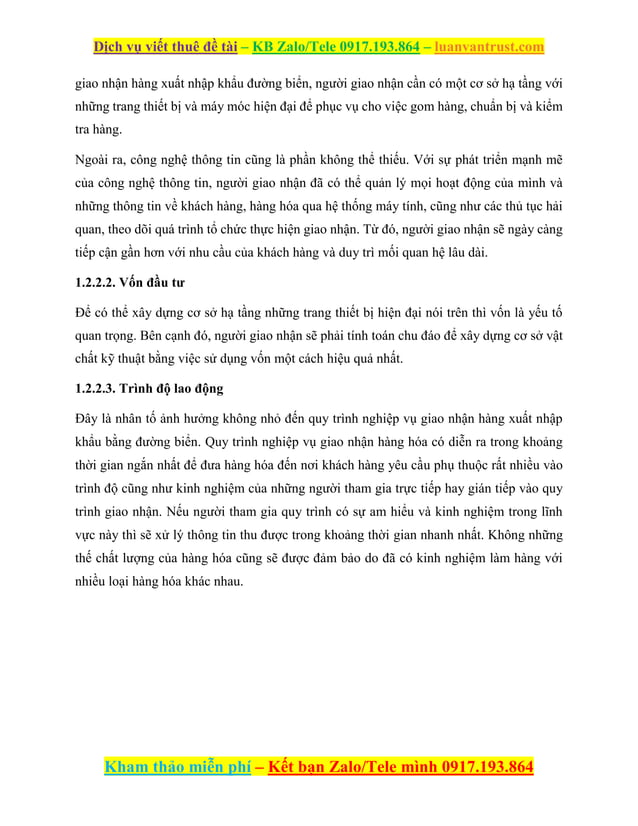 Cơ sở lý luận chung về hoạt động giao nhận hàng hóa xuất nhập khẩu.docx