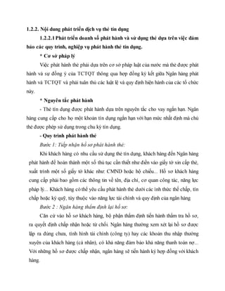 Cơ Sở Lý Luận Về Dịch Vụ Thẻ Tín Dụng Ngân Hàng Thương Mại | DOCX