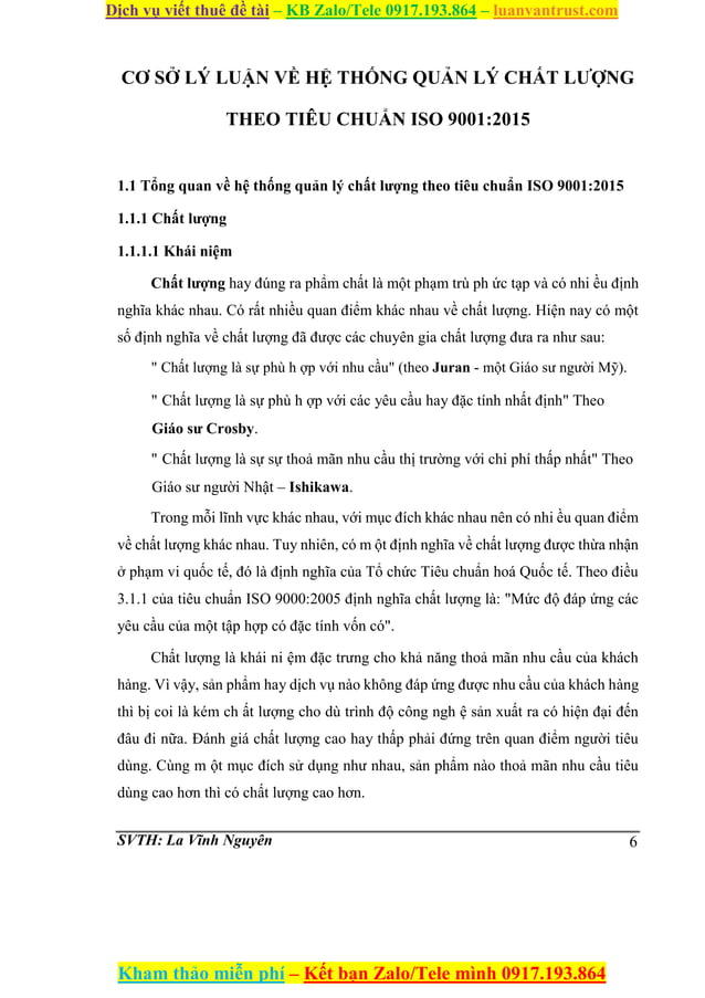 Cơ sở lý luận về hệ thống quản lý chất lượng theo tiêu chuẩn iso 9001 2015.docx