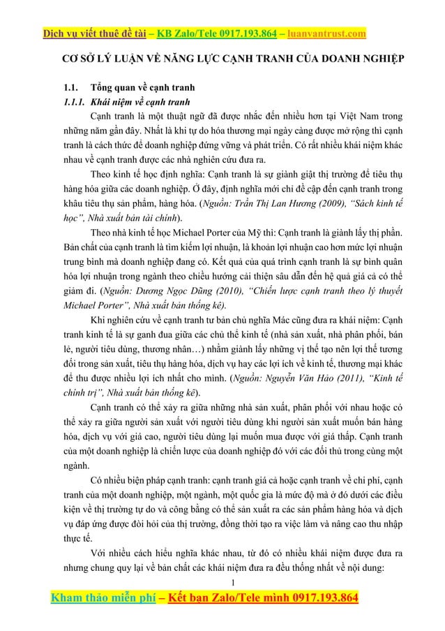 Cơ sở lý luận về năng lực cạnh tranh của doanh nghiệp.docx