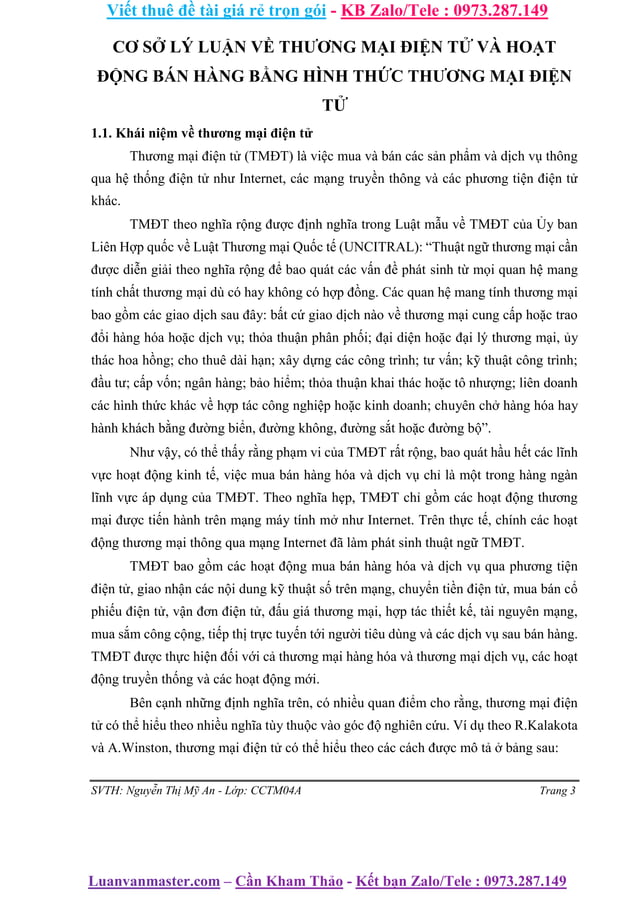 Cơ sở lý luận về thương mại điện tử và hoạt động bán hàng bằng hình thức thương mại điện tử.docx