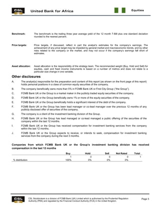 Csl maintains buy rating for uba | PDF