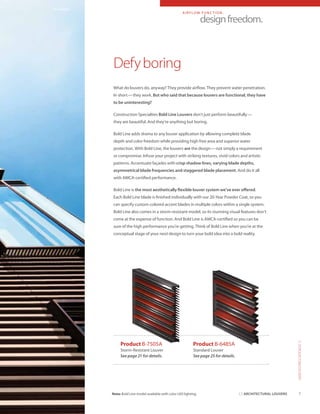 Cs louvers 2017 jon salis cell 940 445 1845 | PDF