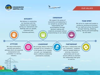 Consolidated Shipping Line-shipping compan | PPT
