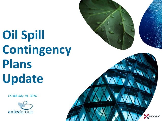 Oil Spill Contingency Plans for Railroads | PDF