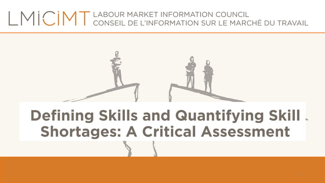 Defining Skills and Quantifying Skill Shortages: A Critical Assessment | PPT