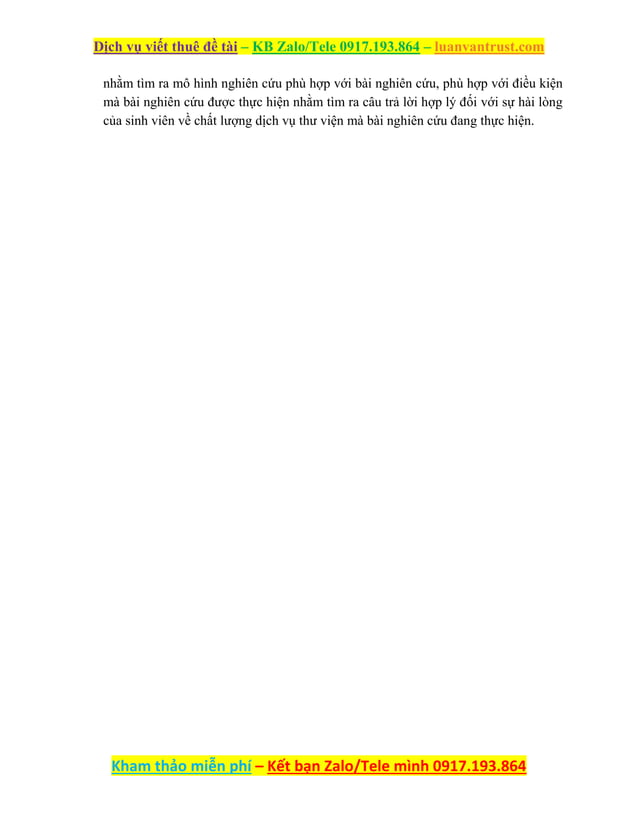 Cơ sở lý thuyết về Dịch vụ và chất lượng dịch vụ.docx