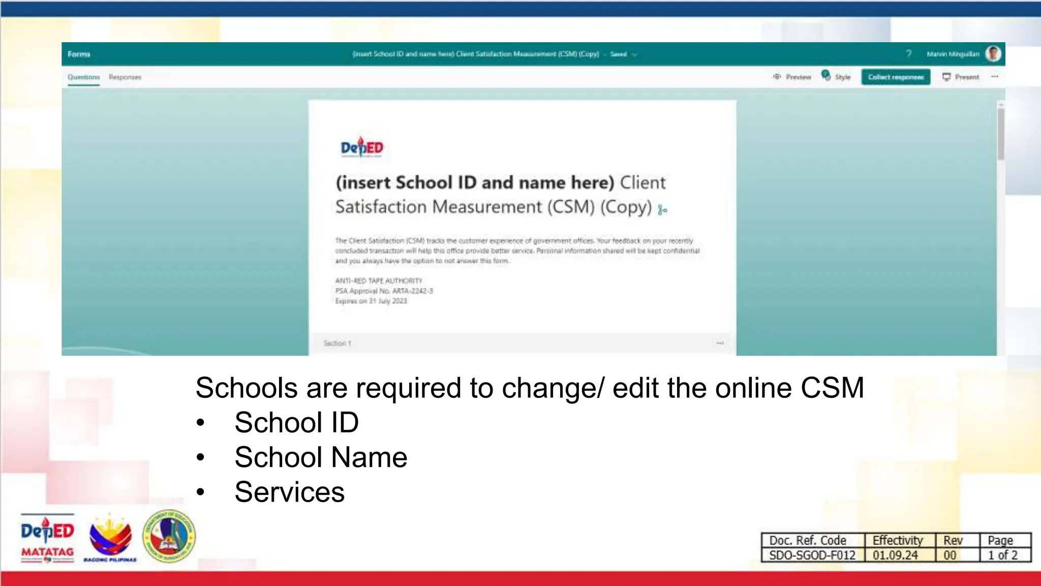 Client Satisfaction Measurement and Division Tracking System | PPTX