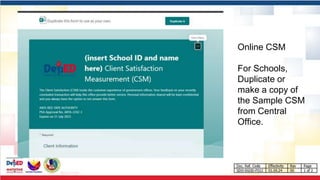 Client Satisfaction Measurement and Division Tracking System | PPTX