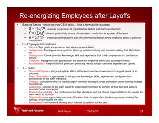 Management - Termination, Downsizing, Layoffs | PDF