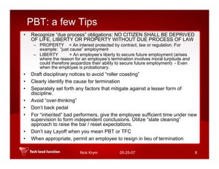 Management - Termination, Downsizing, Layoffs | PDF