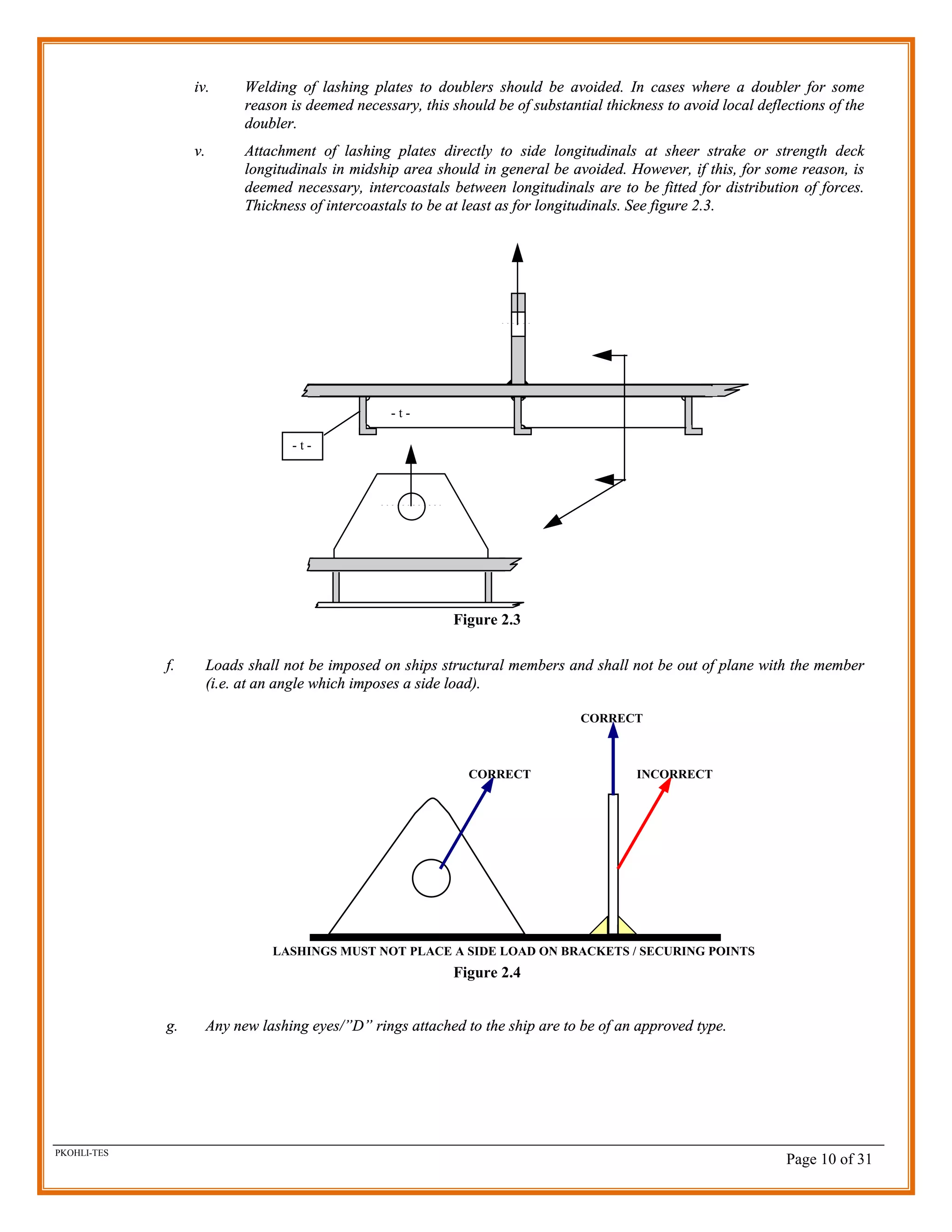 Cargo Securing Manual | PDF