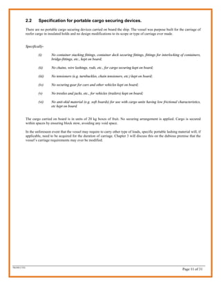 Cargo Securing Manual | PDF