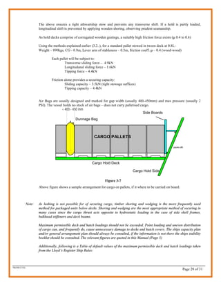 Cargo Securing Manual | PDF