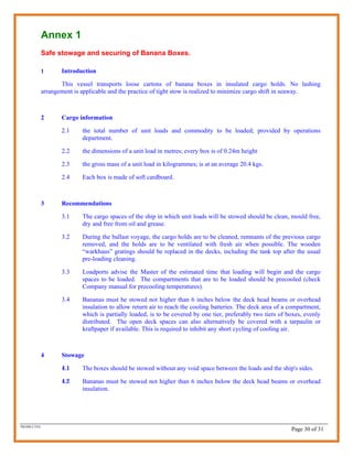 Cargo Securing Manual | PDF