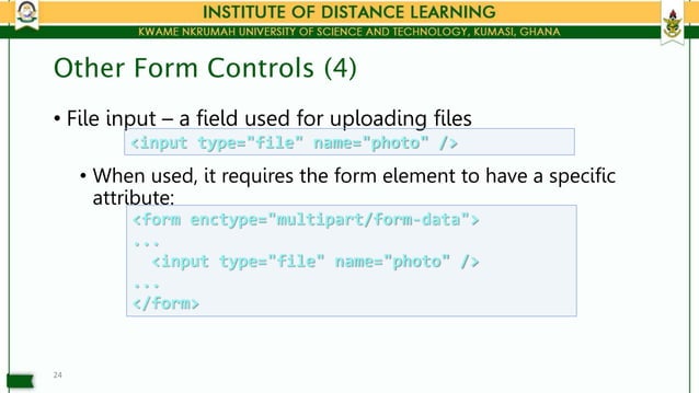 Tables and their padding in HTML etc.pptx