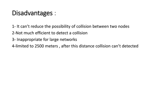 Csma cd and csma-ca | PPTX