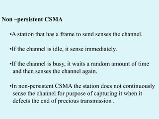 Csma(carriers sense-multiple-acess) | PPT